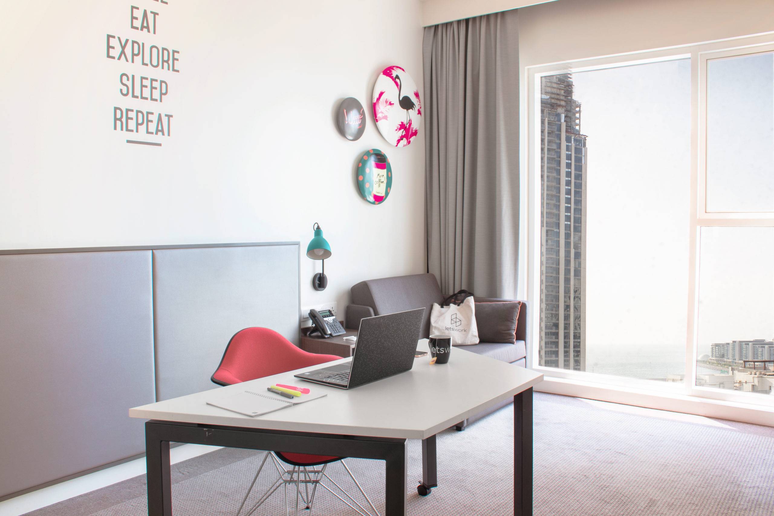 Rove Hotels and Letswork launch an office room day pass