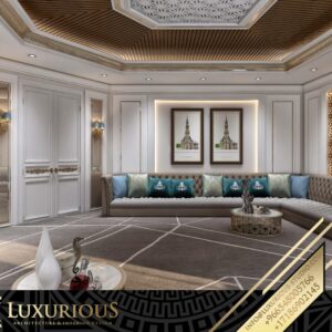 Arabic Sitting Interior Design تصميم مجلس عربي