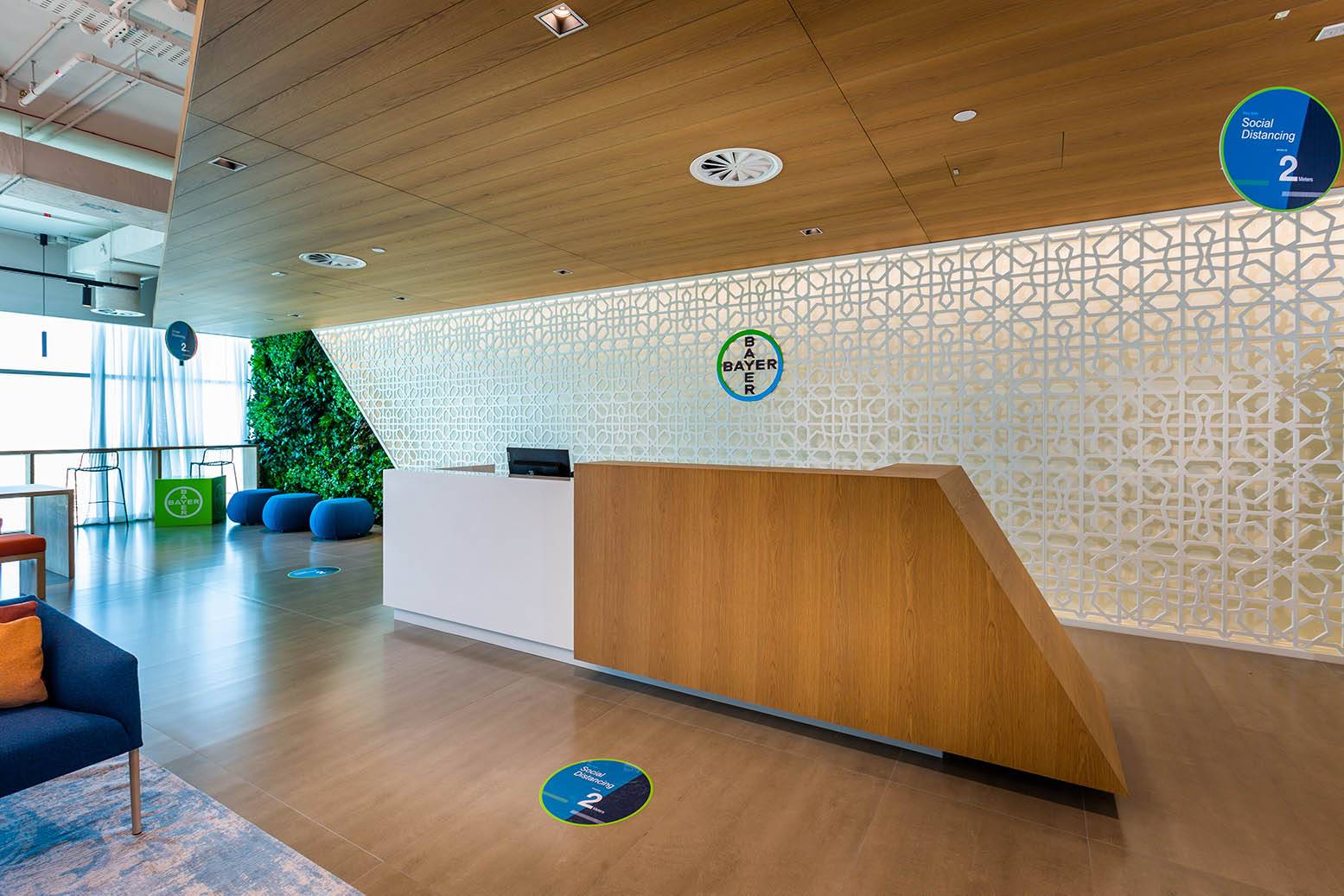 JLL implemented Activity Based Working (ABW) concept for Bayer's new ...