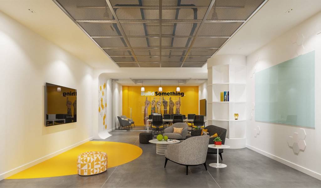 Influencer Nas Daily's new Emirates Tower office designed by Kart Group ...