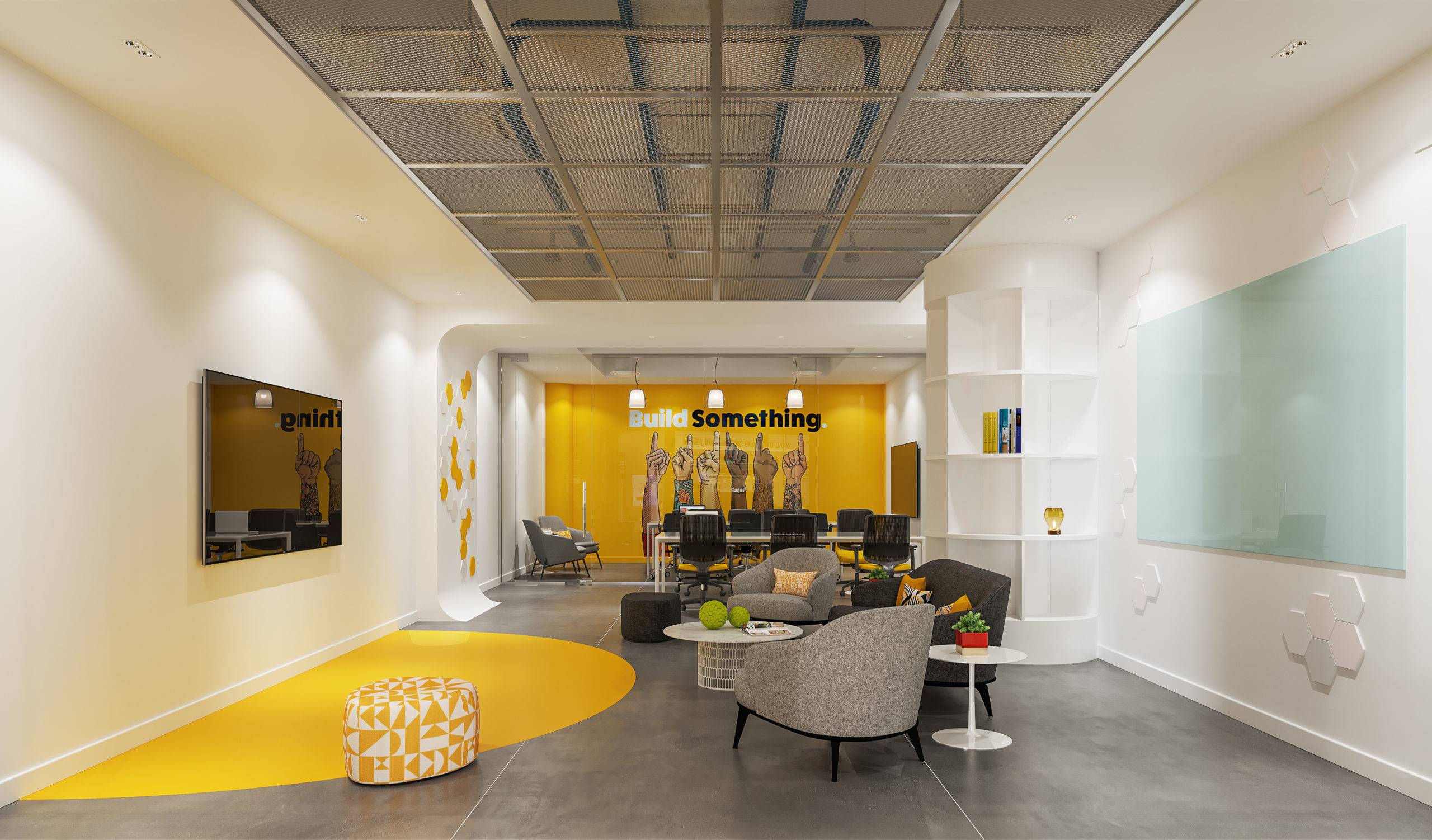 Influencer Nas Daily's new Emirates Tower office designed by Kart Group ...