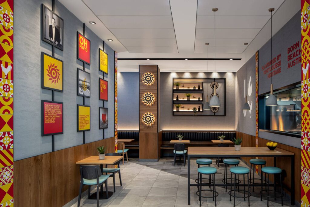 Design by Mahsa completes Oporto restaurant at Dubai Festival City