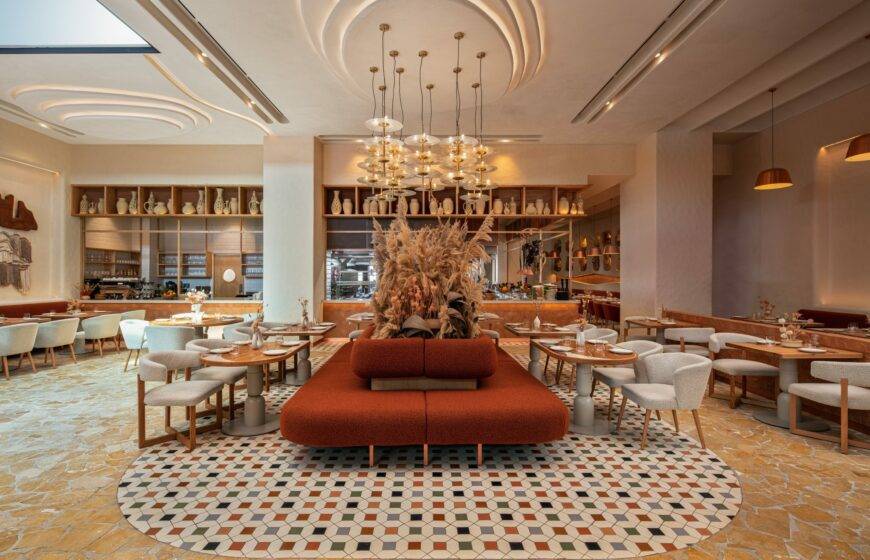 Design by Mahsa's latest restaurant project exudes modern and chic vibes