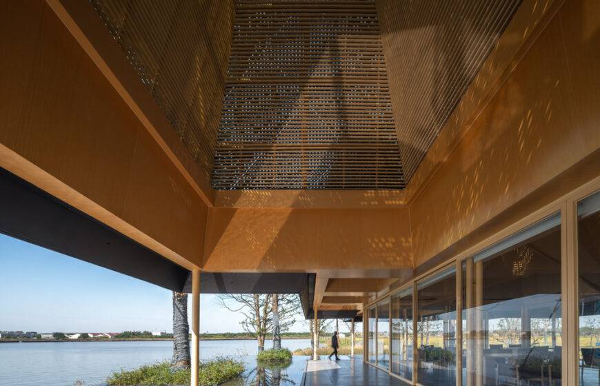 GOA's Metasequoia Grove Restaurant in Jiangsu Province, China, echoes a ...