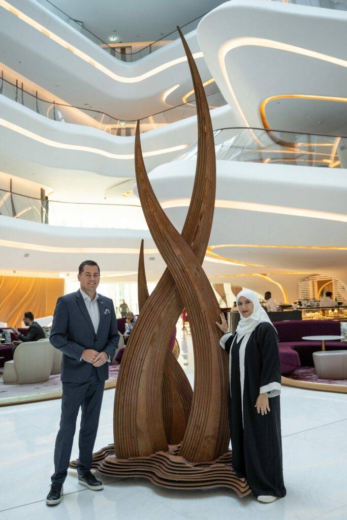 ME Dubai welcomes Azza Al Qubaisi as its Artist in Residence