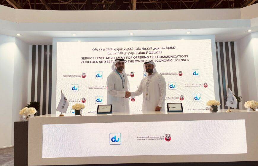 du partners with Abu Dhabi Department of Economic Development to enable ...
