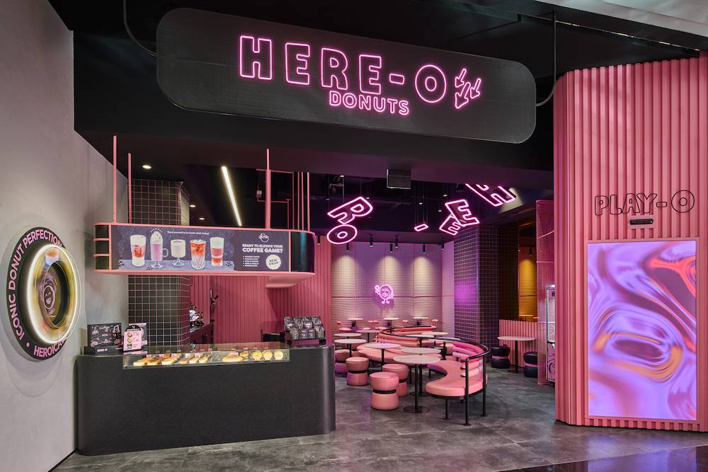 Roar designs the new HERE-O Donuts shops in Dubai and Abu Dhabi
