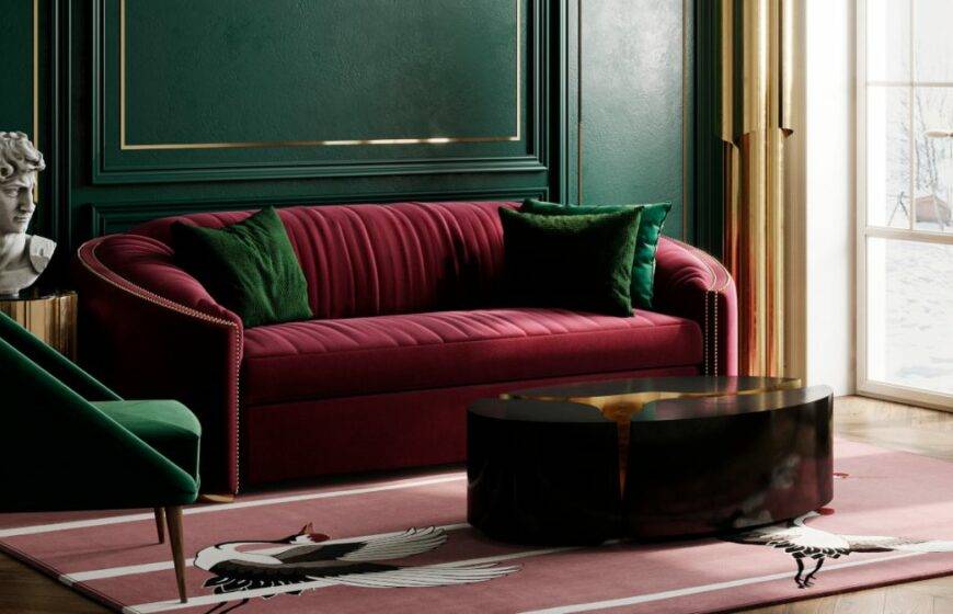 Bold and Bright Living Room In Partnership With Olga Butko