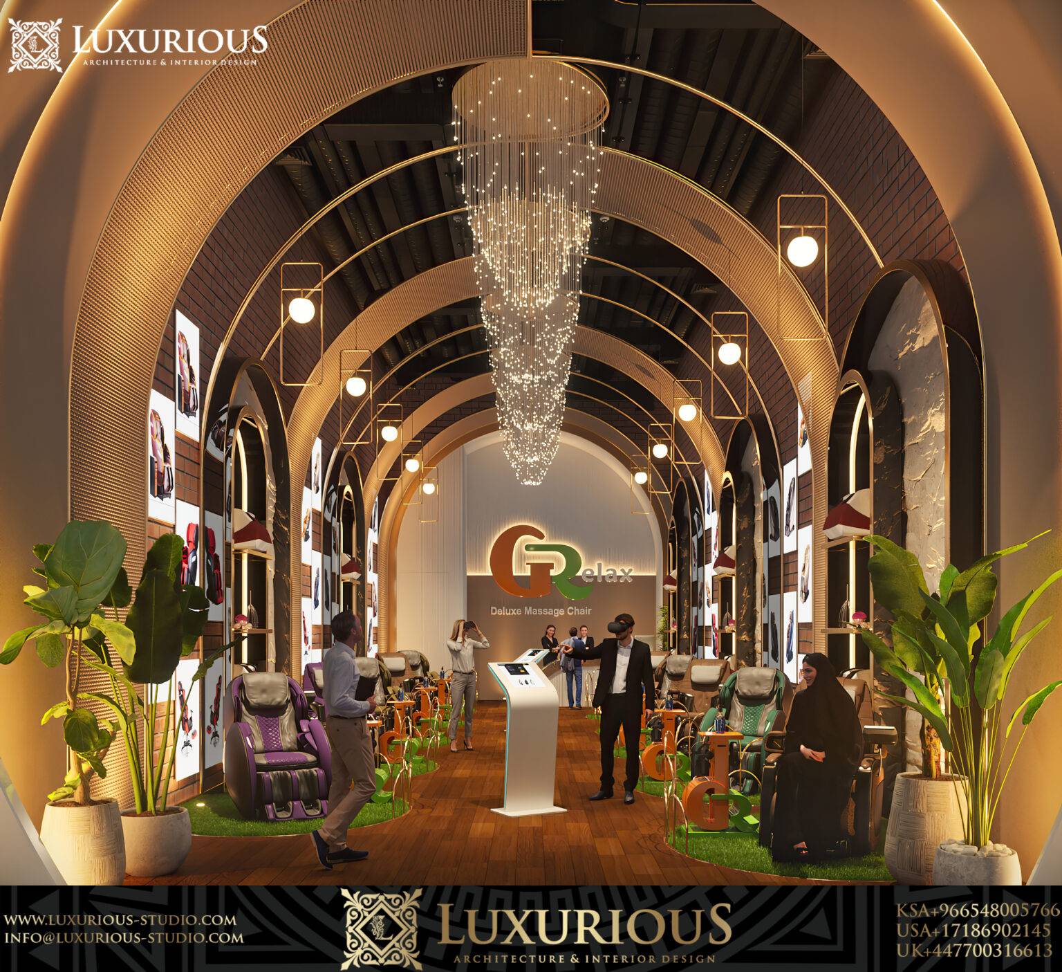 GoRelax تصميم محل مساج