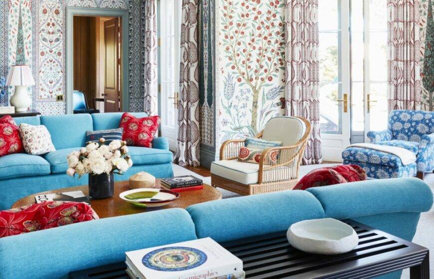 Trailblazing Interior Design Through Color and Pattern