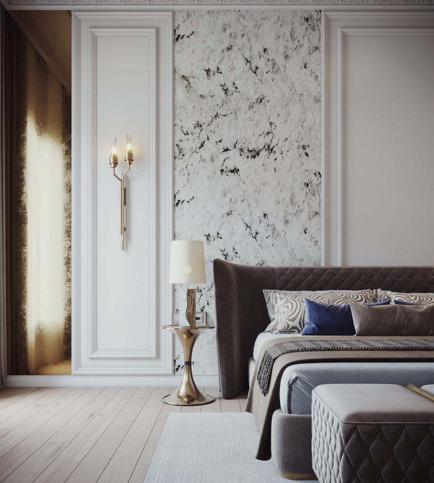 Neo-classic Master Bedroom by Ahmed Zakaria Hamza