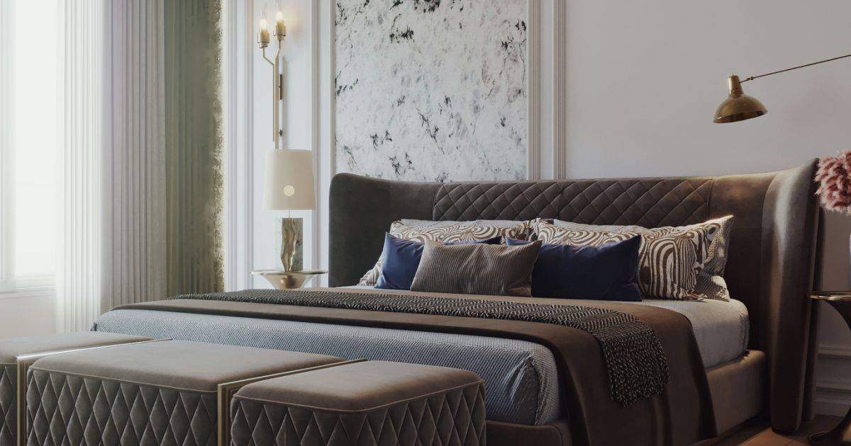 Neo-classic Master Bedroom by Ahmed Zakaria Hamza