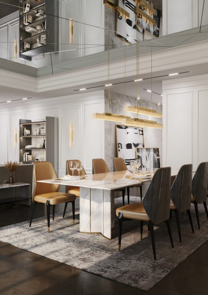 A Selection of 50 Luxury Dining Rooms