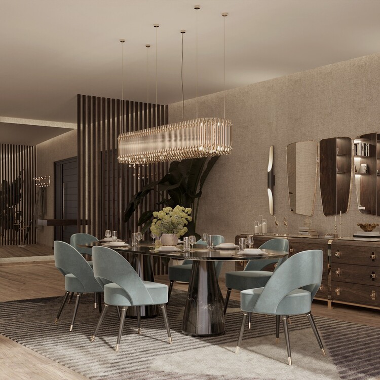 A Selection of 50 Luxury Dining Rooms