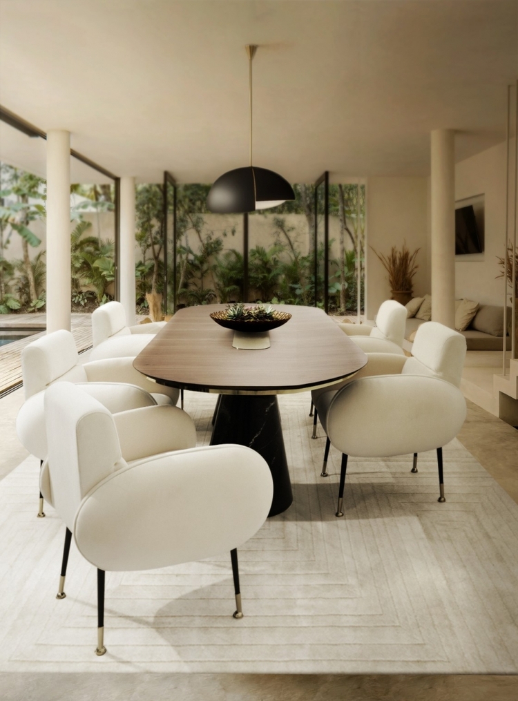 A Selection of 50 Luxury Dining Rooms