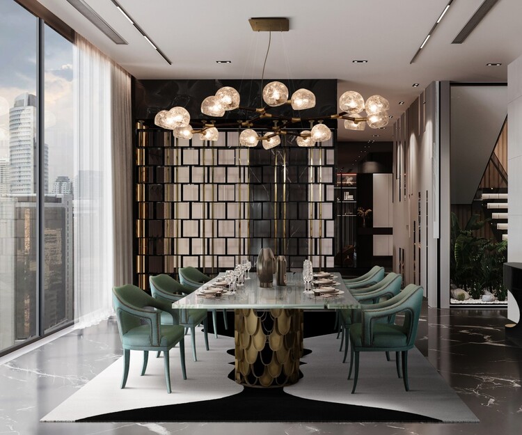 A Selection of 50 Luxury Dining Rooms