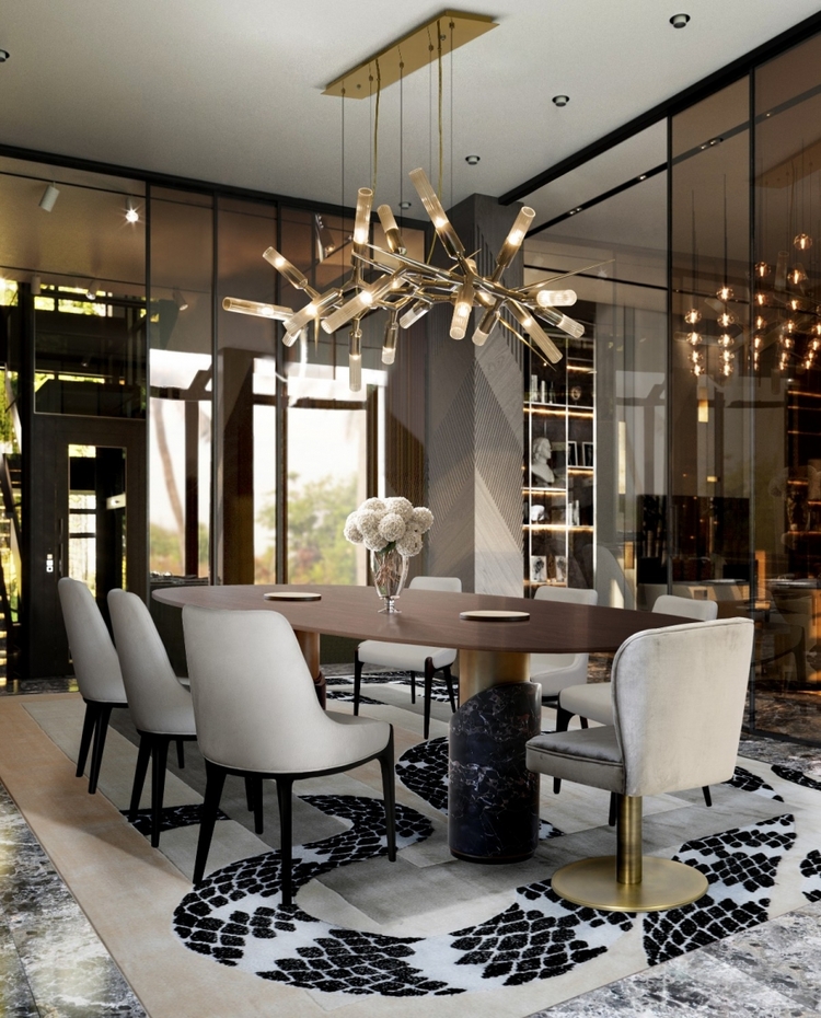 A Selection of 50 Luxury Dining Rooms