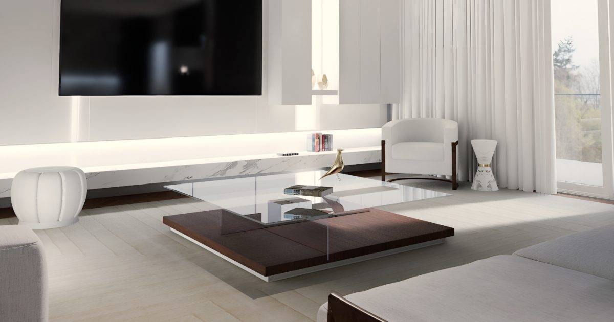 Cozy Neutral Open Space In Partnership With Ricardo Sousa