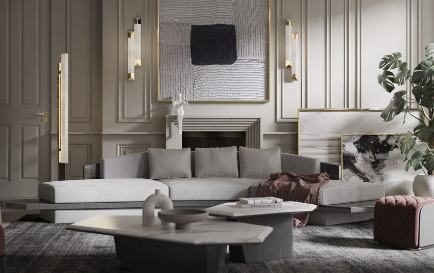 5 New Luxury Design Pieces For Your Living Room In 2024