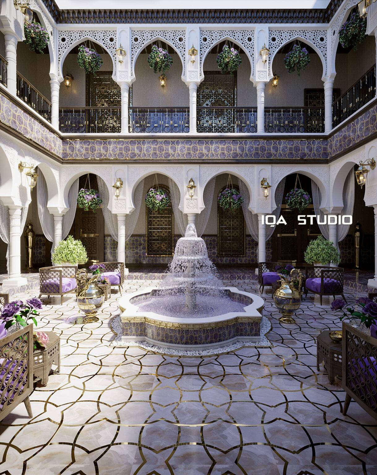 Andalusian style in interior design