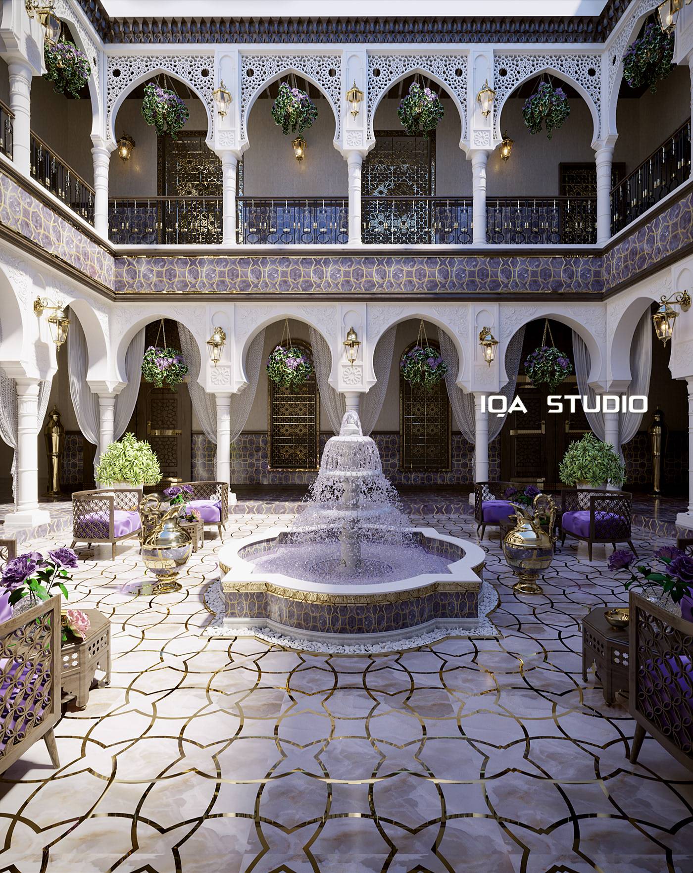 Andalusian style in interior design