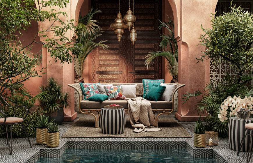 Andalusian style in interior design