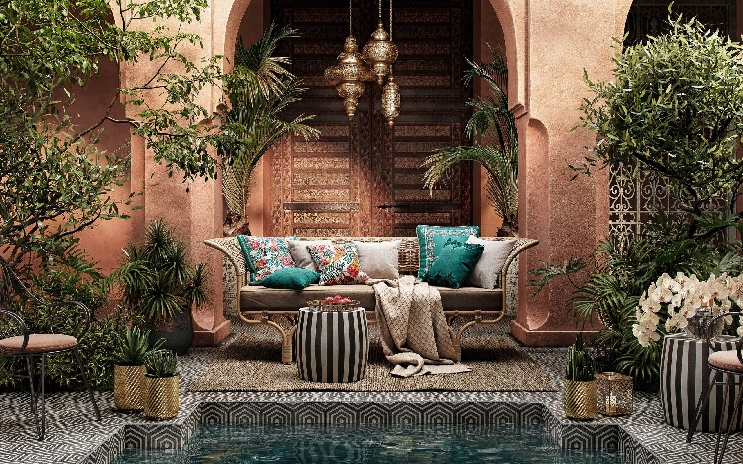 Andalusian style in interior design