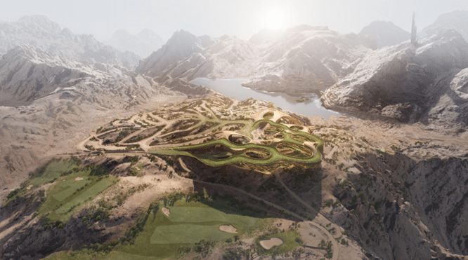 Aedas redifines architecture with Trojena Ski Village NEOM