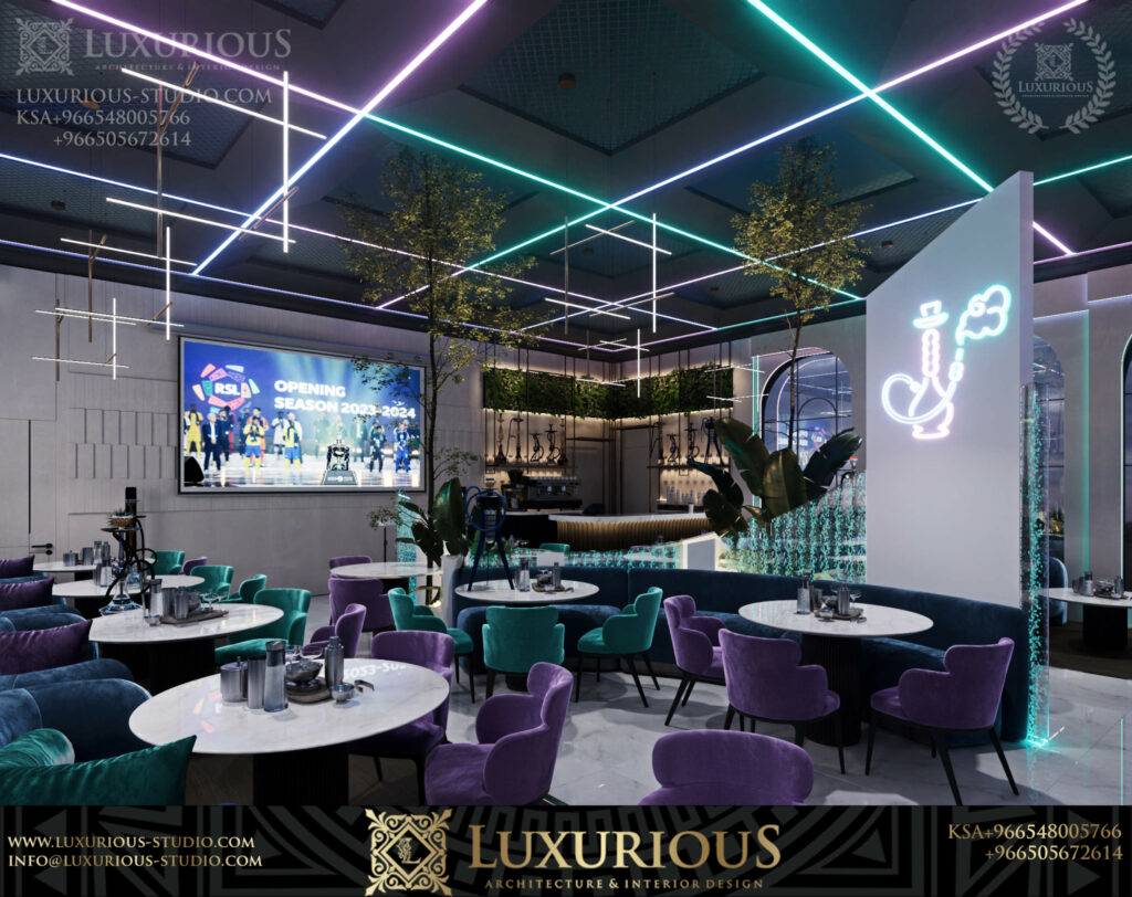 SHISHA LOUNGE تصميم مقهى
