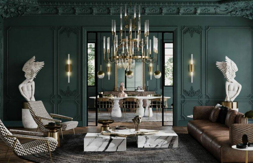 A Curated Selection of Furniture For A Luxury Living Room