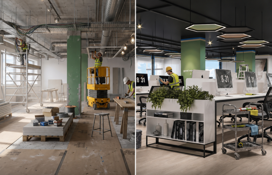 Before and After Office Projects: Interior Design and Execution from ...